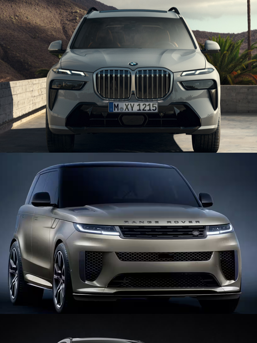 5 Luxury SUVs With Standard 21-Inch Wheels, Range Rover Sport, Mercedes Benz GLS, BMW X7, Lexus ...