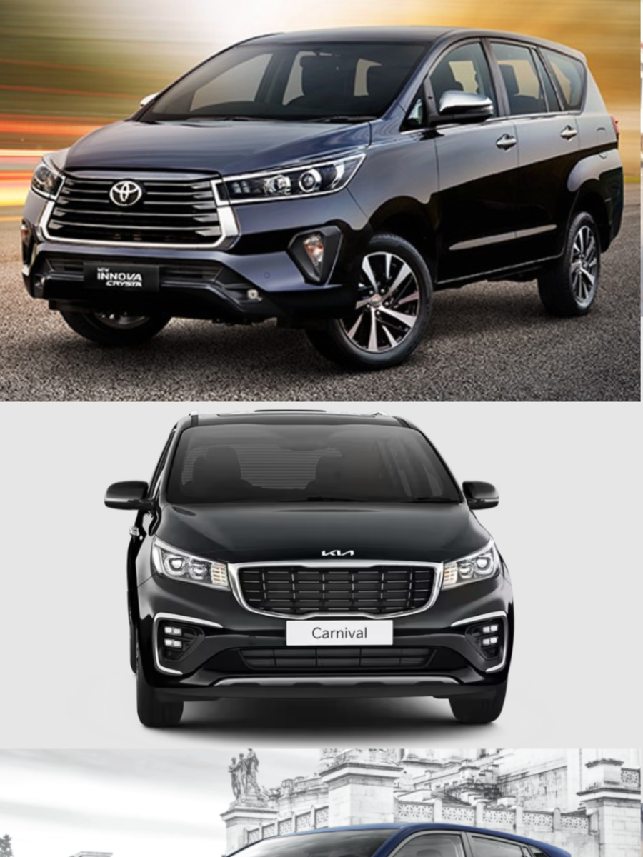 4 MPVs You Can Buy In The Absence Of Kia Carnival: Innova Crysta, Innova Hycross, Invicto and E6 ...