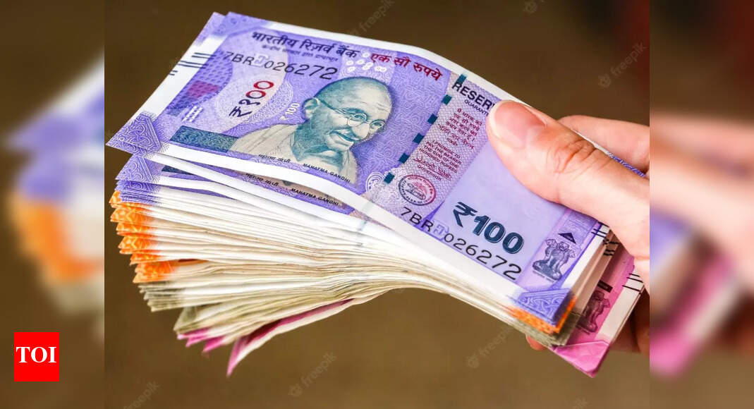 Rupee rises 2 paise to 83.38 against US dollar in early trade - Times ...