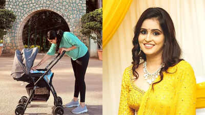 Ashitha Chandrappa shares heartfelt moment as new mom; expresses joy on ...