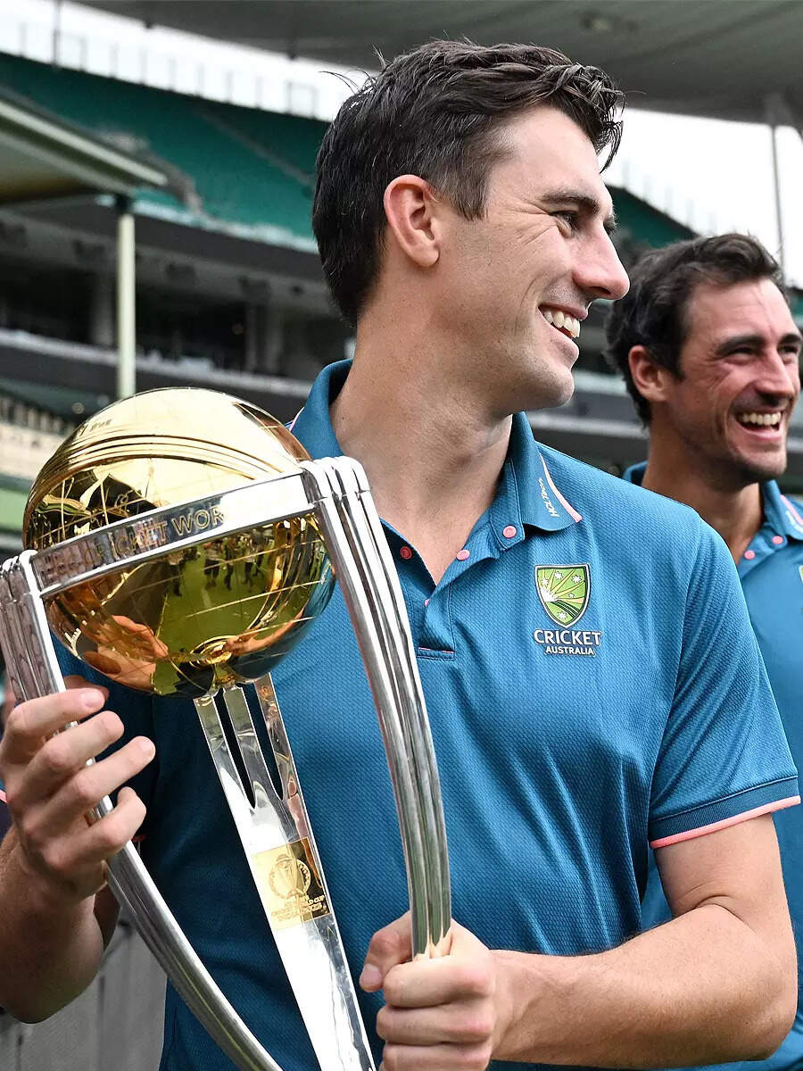 ODI World Cup trophy at Sydney Cricket Ground | Times of India