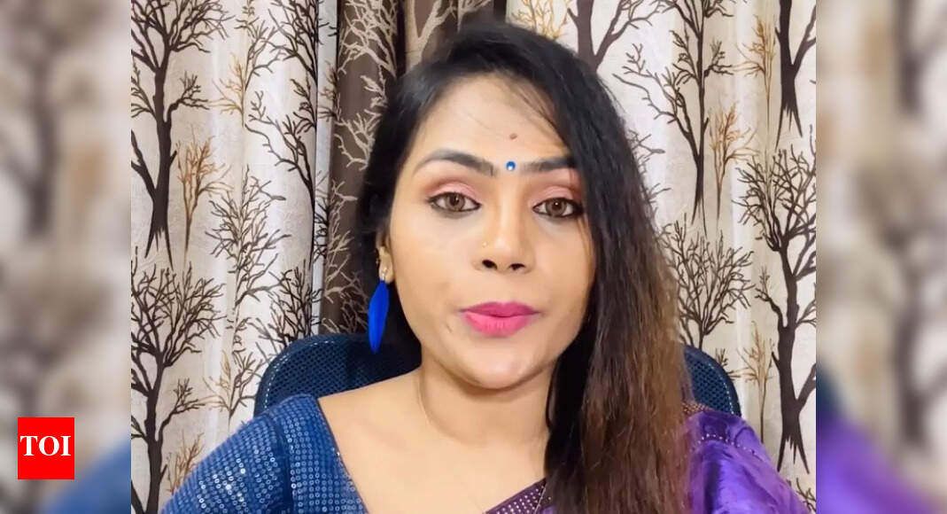Television actress Divya Krishnan shares a BTS video of her recent shoot from Aruvi's set; watch ...