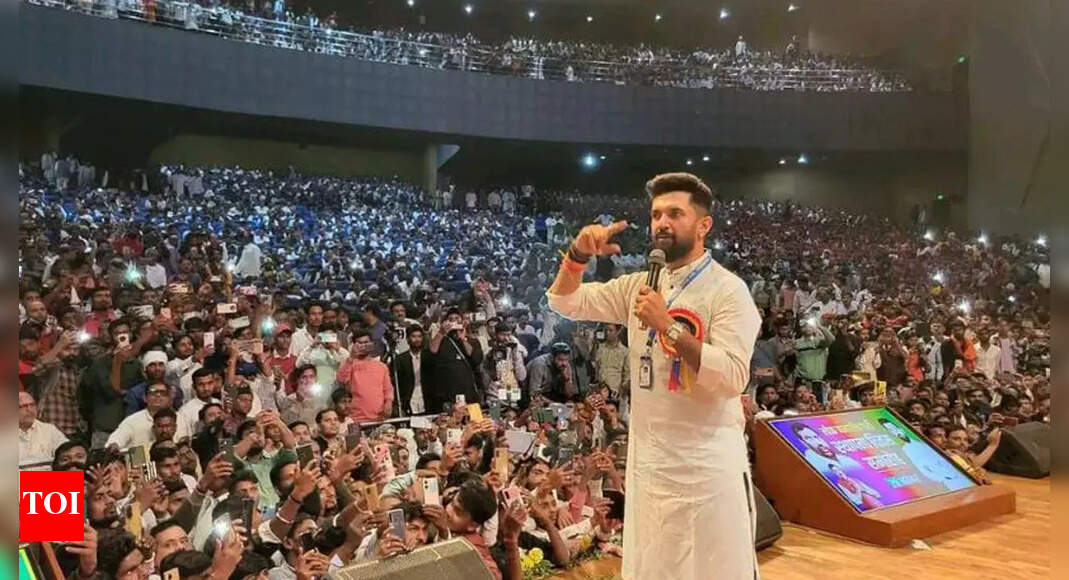 Bihar: LJP foundation day turns into 'show of strength' between Chacha and Bhatija | Patna News ...