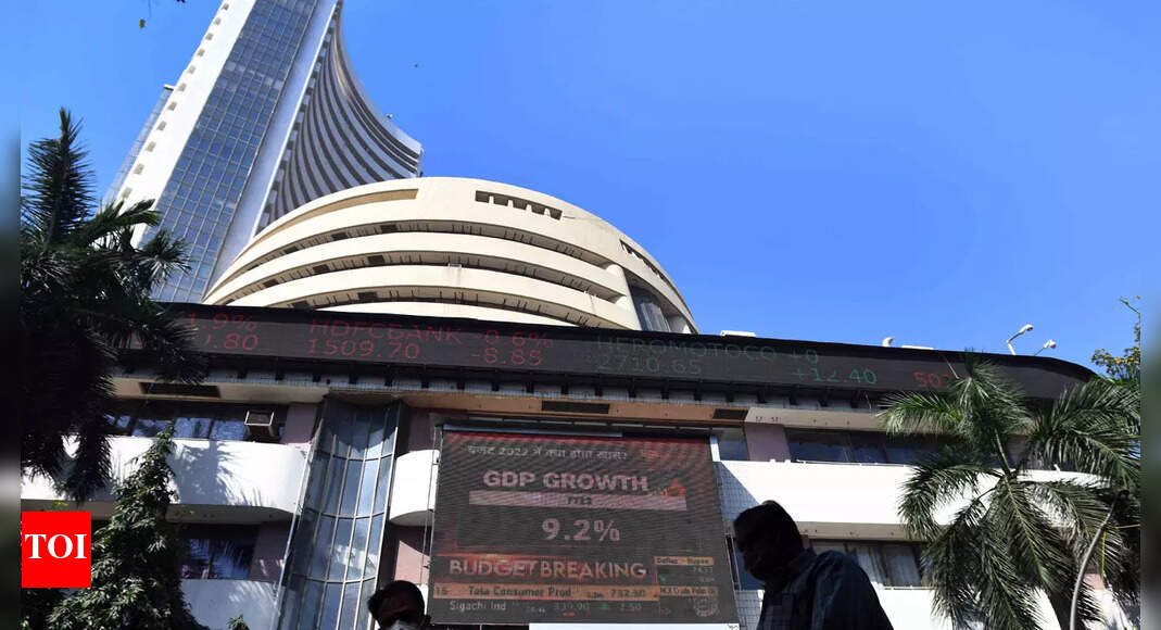 BSE's market cap rises 33 times in 20 years - Times of India