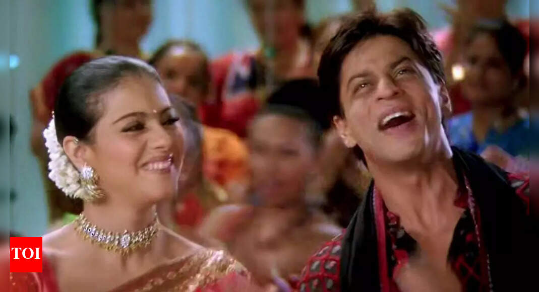 Throwback: Shah Rukh Khan and Kajol’s playful chemistry from the 'Maahi Ve' shoot in ‘Kal Ho Naa ...