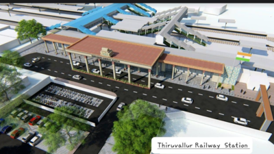 Ambattur and Tiruvallur railway stations to get a new look, facilities | Chennai News - Times of ...