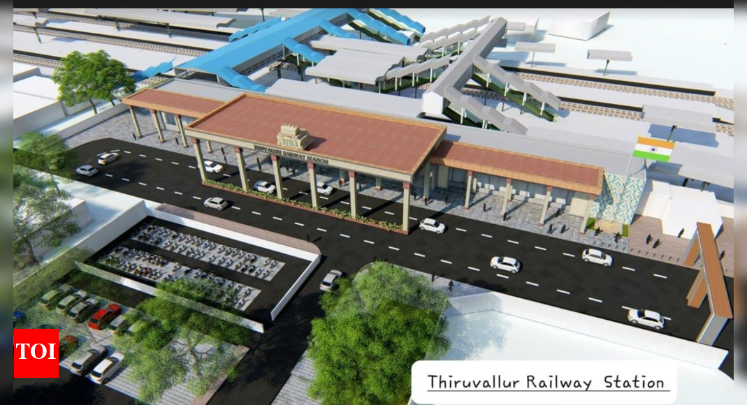 Ambattur and Tiruvallur railway stations to get a new look, facilities | Chennai News - Times of ...