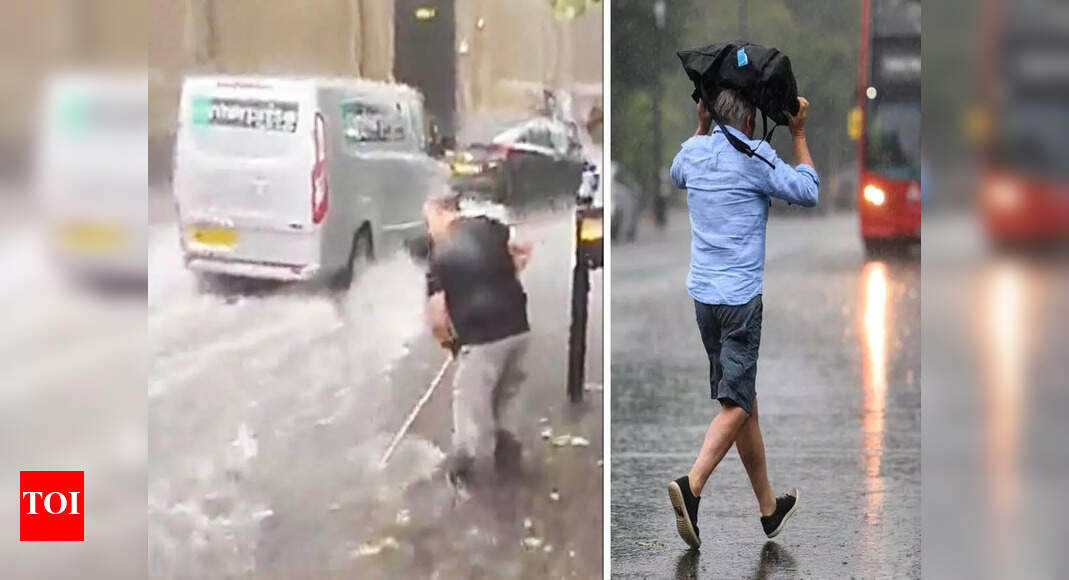 UK faces snow warnings as frigid Scandinavian winds arrive - Times of India