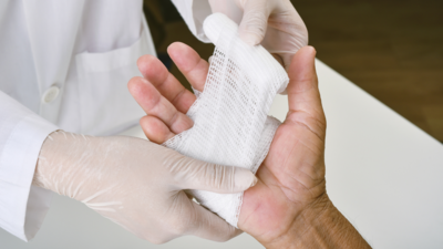 How to dress a wound in the right way - Times of India