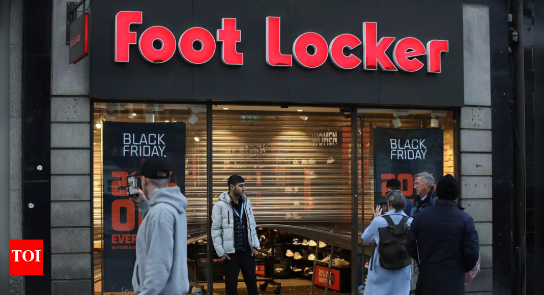 Foot Locker set to foray into India - Times of India