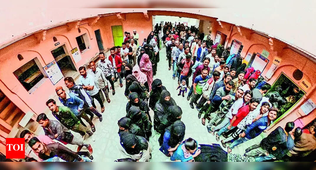 Nearly 1% Rise In Urban Voting This Yr Compared To 2018 Polls | Jaipur ...