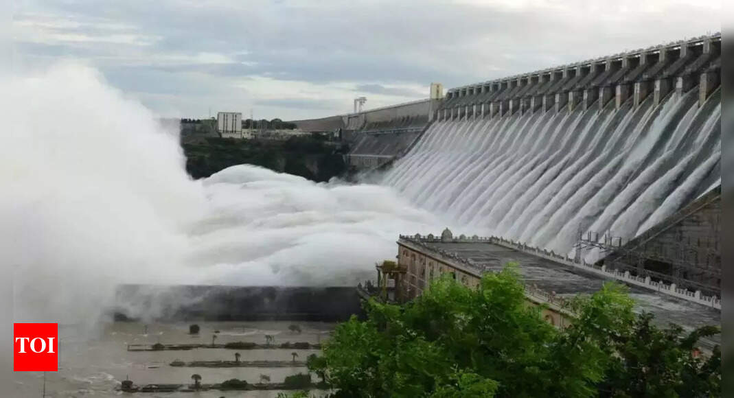Nagarjuna Sagar Dam Issue: High tension at Nagarjuna Sagar project ahead of voting for Telangana ...