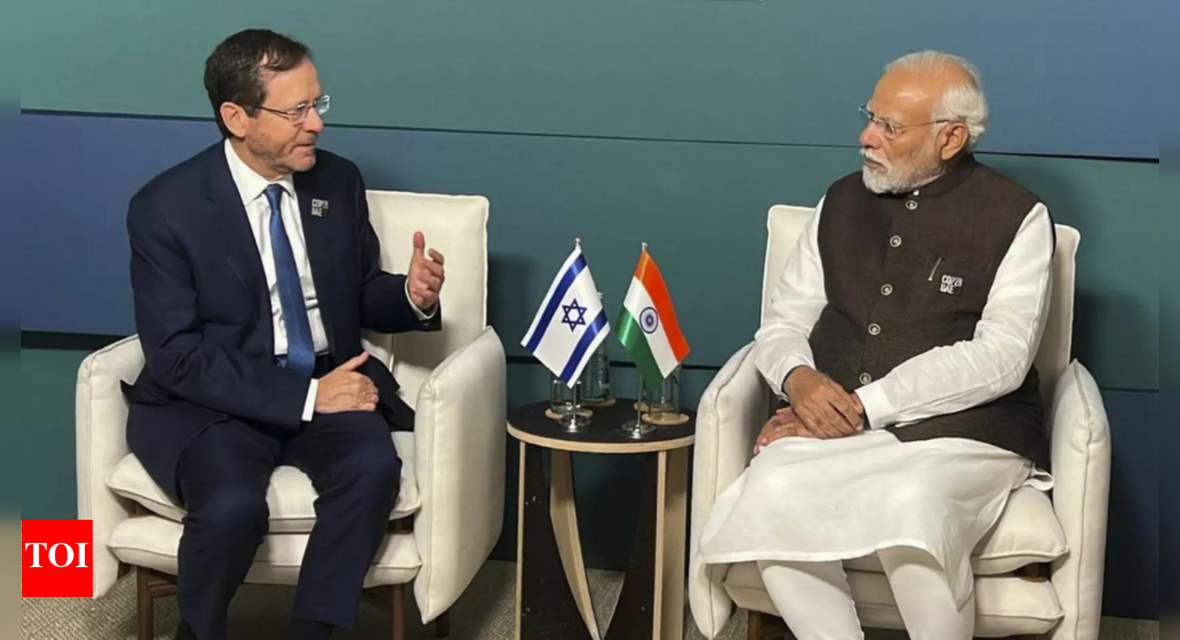 PM Modi meets Israeli President, bats for early, durable resolution to ...