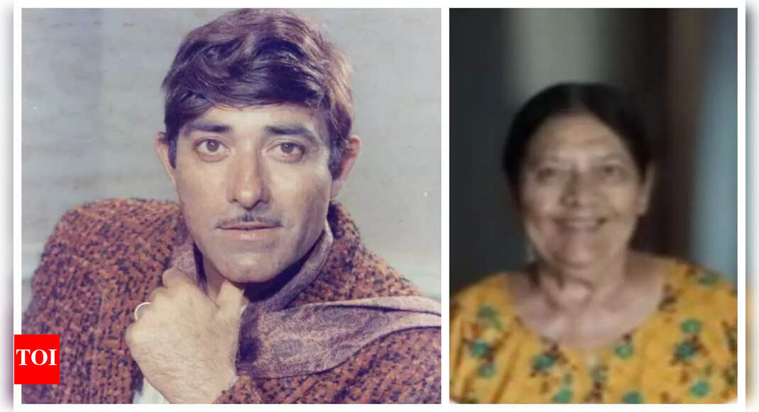 Gayatri Pandit Death News: Yesteryear actor Raaj Kumar's widow passes away | - Times of India