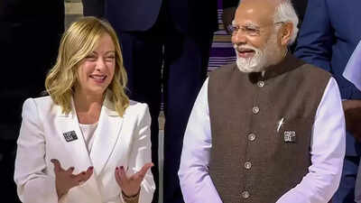 PM Modi meets Italian counterpart Giorgia Meloni, says he looks forward to collaborative efforts ...