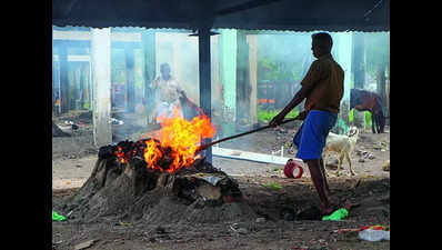 Thathaneri Crematorium: Thathaneri Crematorium in Madurai: Neglected ...