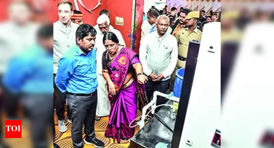 Collector: Collector Inaugurates New Tech At Kunnankalpalayam Cetp ...