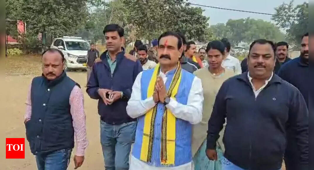 Congress: It's matter of a few hours now: MP home minister Narottam Mishra ahead of counting of ...