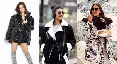 From Ananya Panday's coat to Deepika Padukone's leather jacket ...