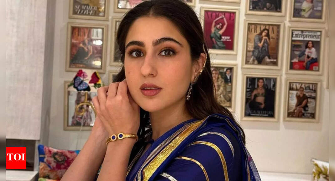 Sara Ali Khan poses as the doppelganger of mother Amrita Singh in an ...
