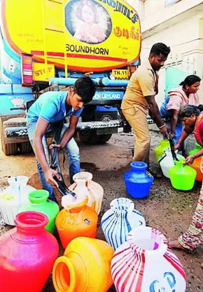Water Supply: Irregular Water Supply Haunts Residents Of Villapuram ...