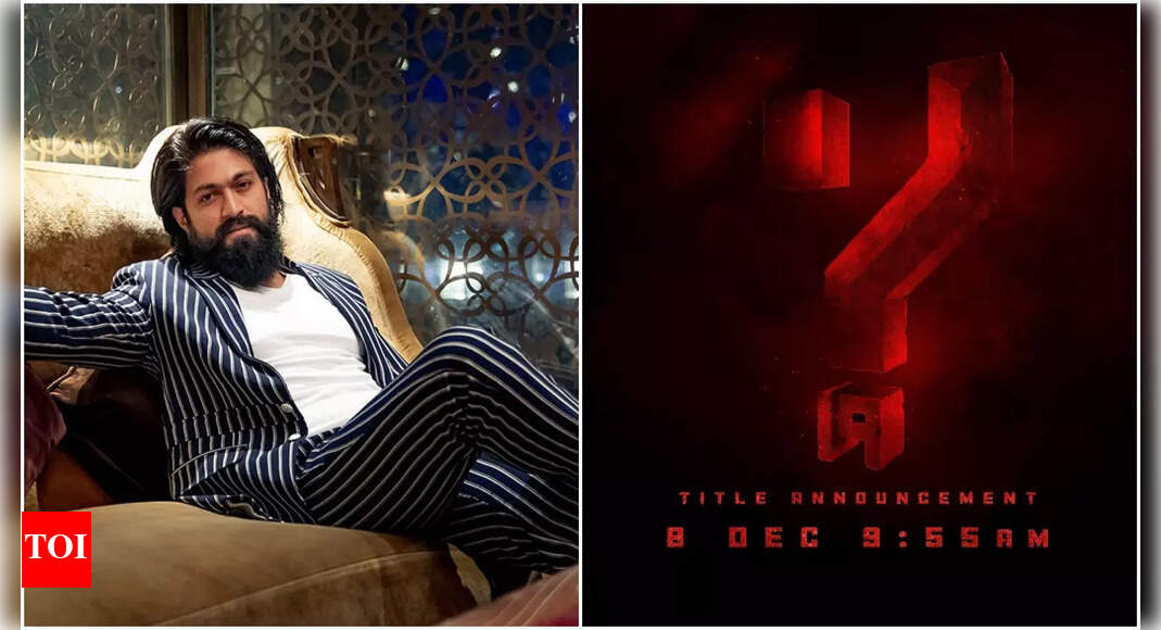 Yash to announce the official title of his next, ‘Yash 19’ on THIS date ...