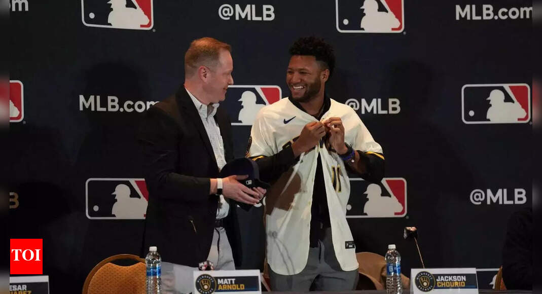 Milwaukee Brewers sign 19-year-old Jackson Chourio to record $82 ...