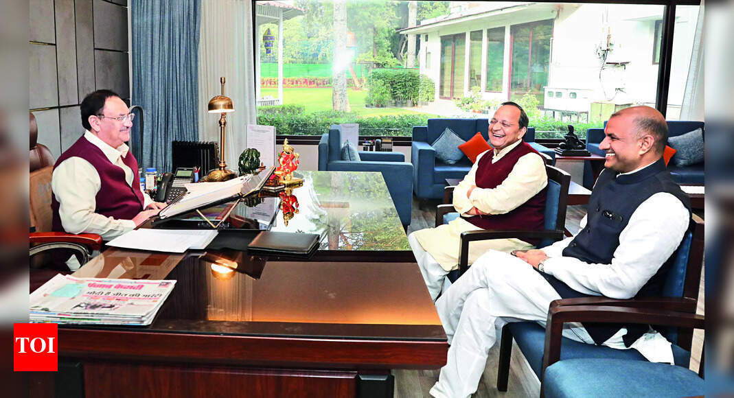 BJP MLAs: 15 BJP MLAs meet Shekhawat in Delhi; Joshi, Arun Singh see Nadda | Jaipur News - Times ...