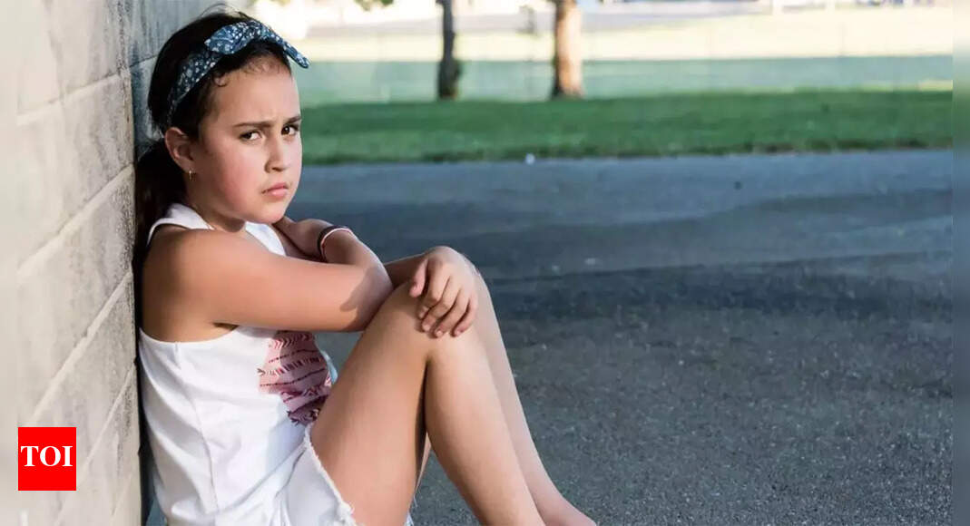 Symptoms of depression seen in children aged 5-9 years - Times of India