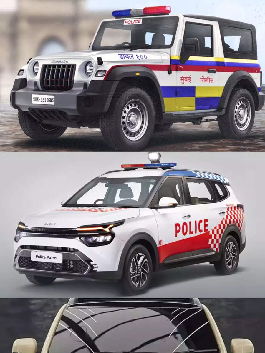 Thar To Harrier: 5 Cars That Qualify The Best As Cop Cars, Police cars ...