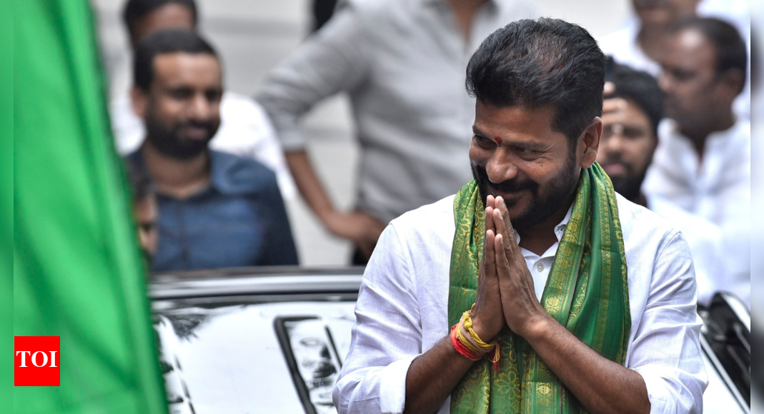 Congress high command okays Revanth Reddy's name for Telangana chief ...