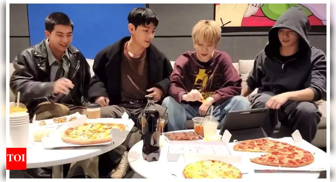 BTS’ RM, Jimin, V, and Jungkook surprise fans with a live stream ...