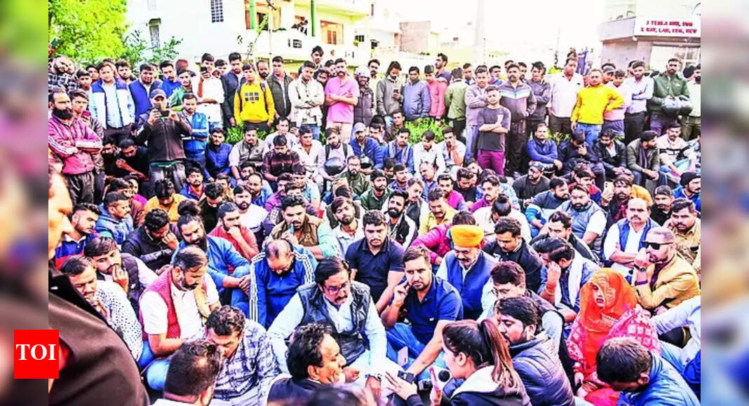 Protests: Protests Erupt in City: Rajput Community Calls for Bandh ...