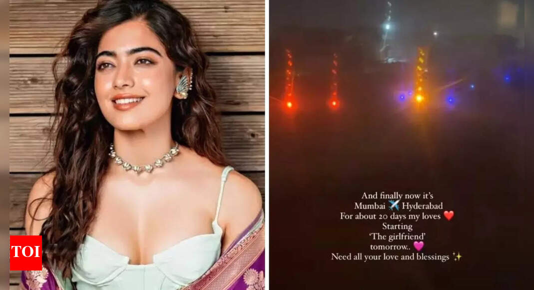 Rashmika Mandanna starts shooting for Rahul Ravindran's 'The Girlfriend'! | Telugu Movie News ...