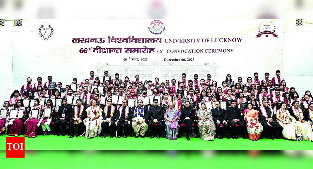 Students: Students from humble background strike gold at Lucknow ...