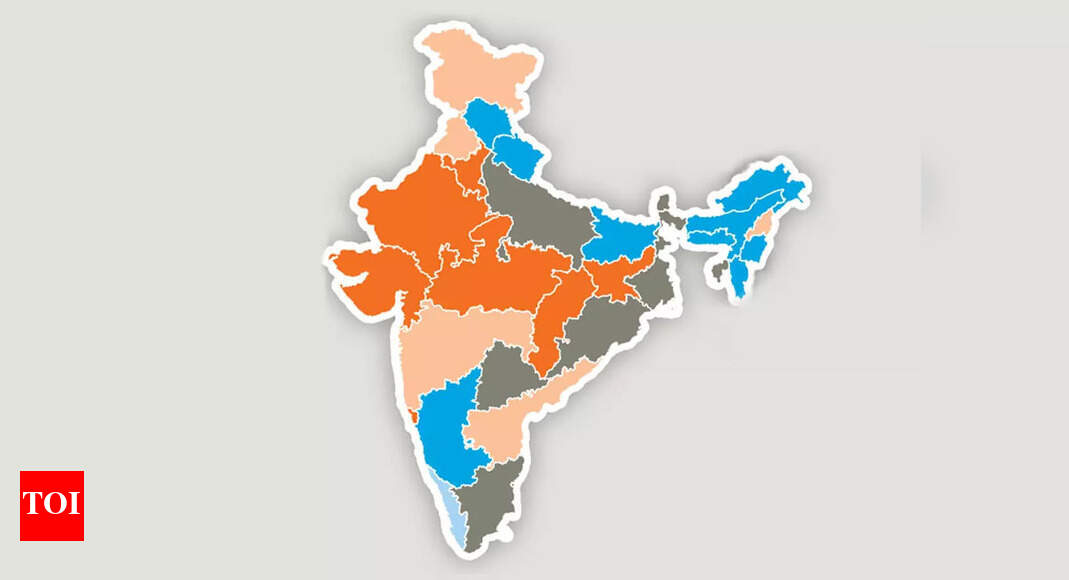 Infographic: "Dynamic Hues: India's Evolving Political Canvas." | India ...