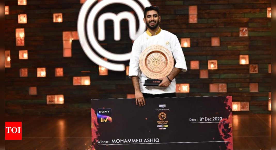 Mohammed Aashiq on winning the MasterChef India 2's trophy: This ...