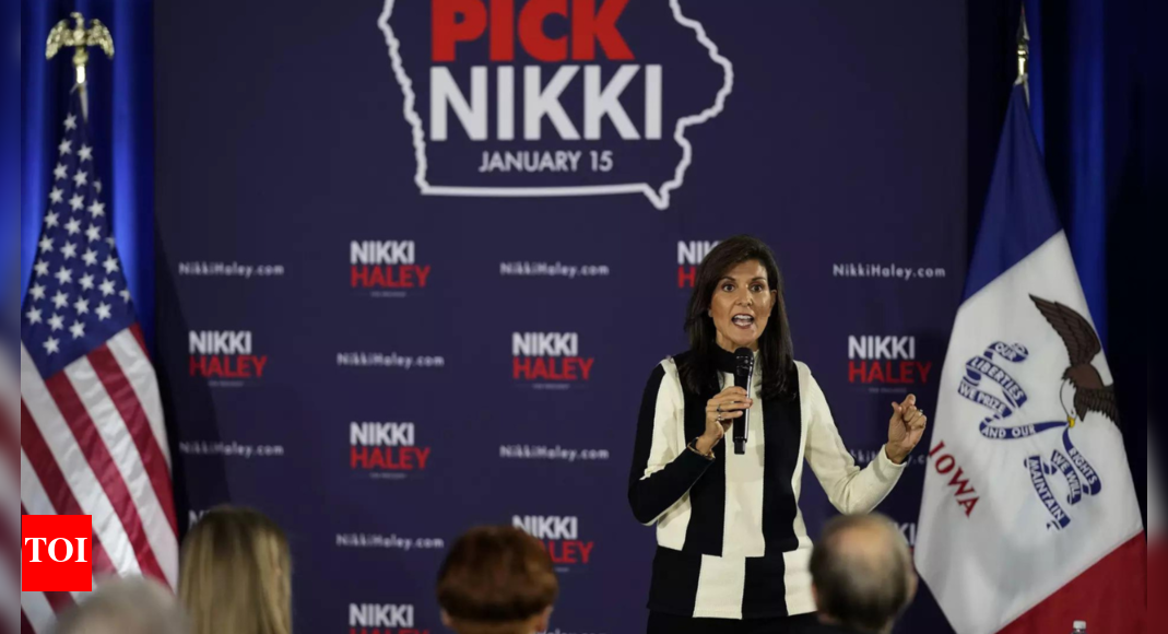 Nikki Haley looks for a strong showing, not necessarily a win, in Iowa ...