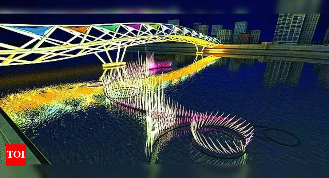 Musical Floating Fountain: Musical Floating Fountain to Dazzle ...