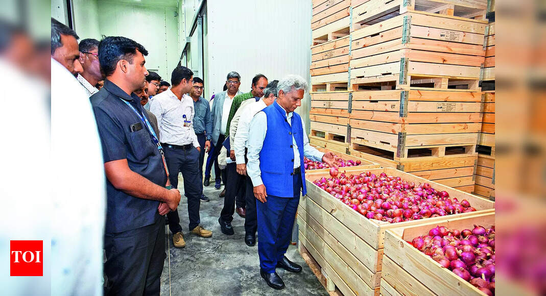 Cold Storage Facility: Onion Cold Storage Facility At Lasalgaon Irradiation Plant | Nashik News ...