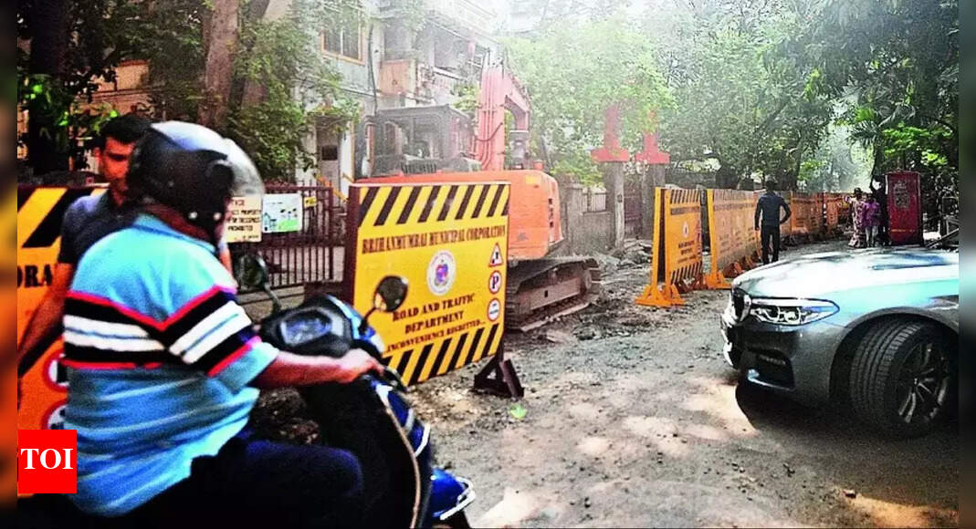 Bandra: Bandra's Crucial Roads Undergo Infrastructure Works Amid ...