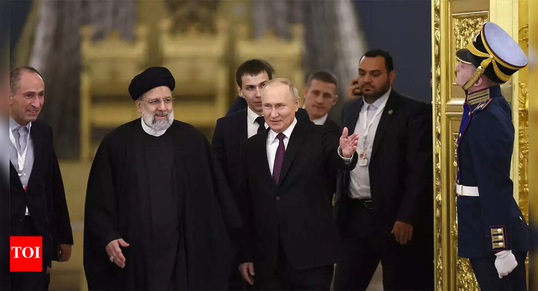 Russia: Ebrahim Raisi meets Vladimir Putin, calls cooperation with ...
