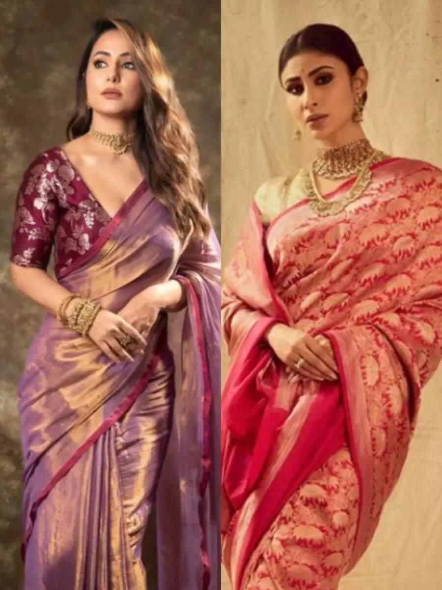 15 times actresses stunned in a silk saree | Times of India