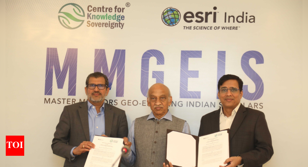 Indian think-tank, GIS leader join hands to train students in ...