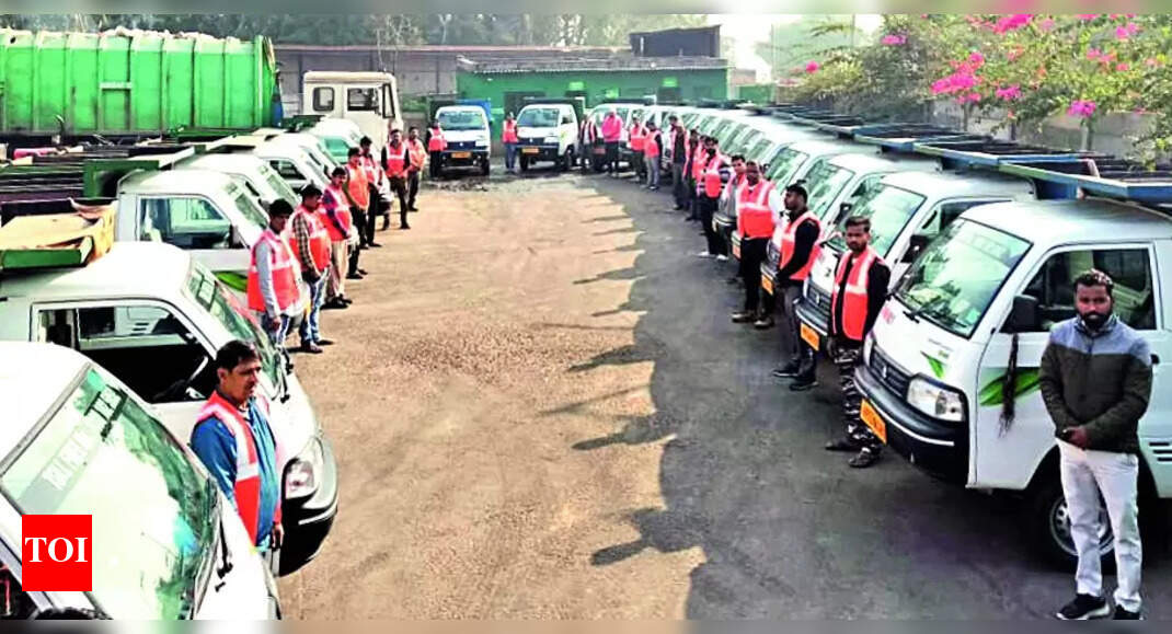 Garbage Vans: 25 Garbage Vans Added To Fleet, 100 More In 15 Days ...