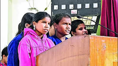 Braille Poetry Festival: Blind Students Recite Self-Written Verses at ...