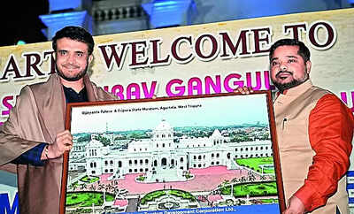 Sourav Ganguly: Sourav Turns Tripura Tourism Ambassador | Agartala News - Times of India