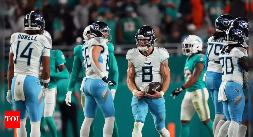 Tennessee Titans stun Miami Dolphins with two late touchdowns | NFL ...
