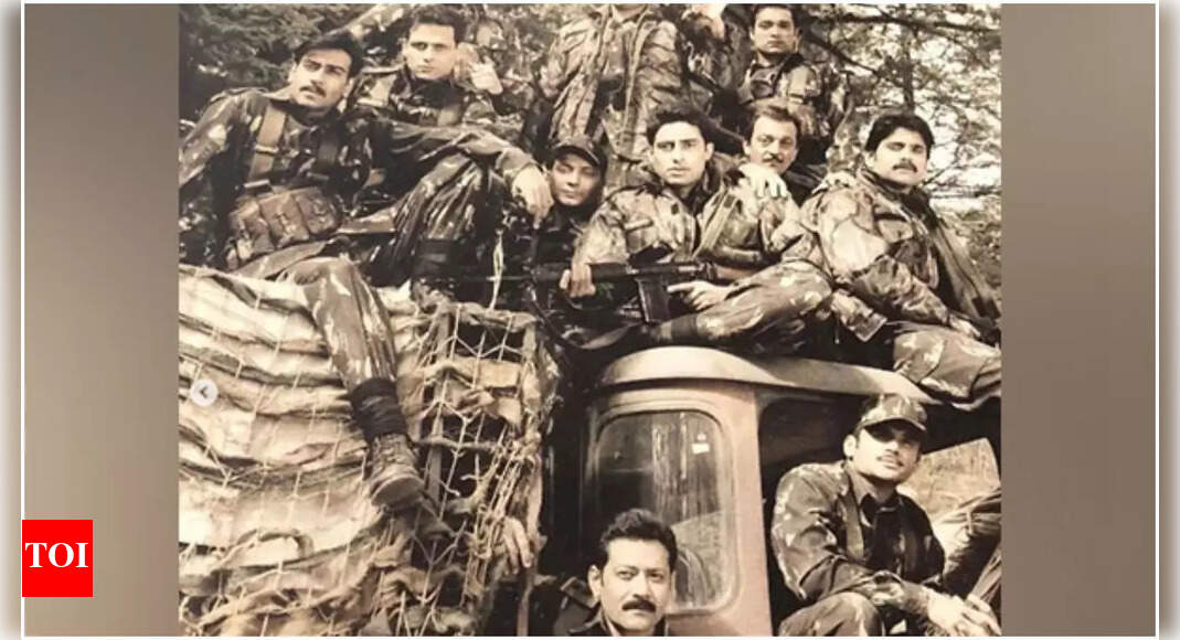 Ajay Devgn and Abhishek Bachchan celebrate 20 years of 'LOC: Kargil ...