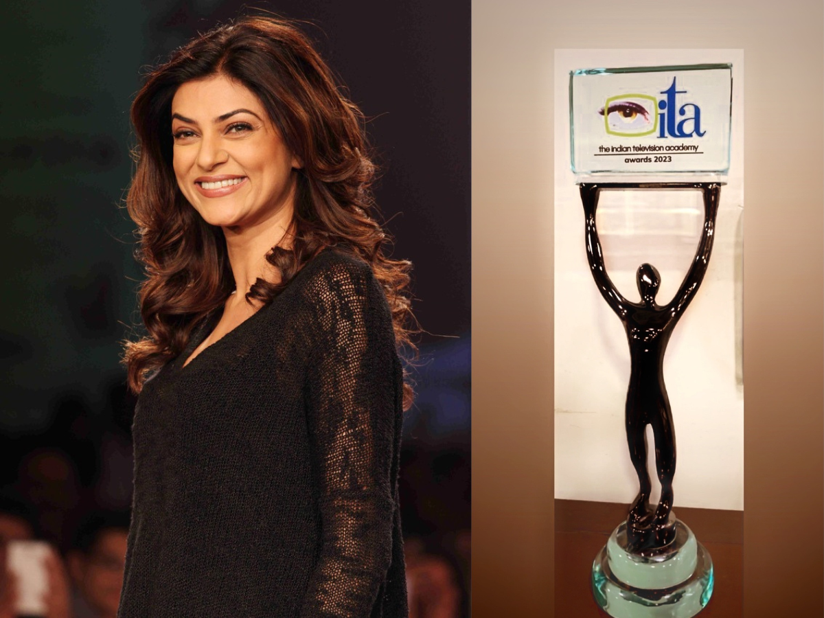 Sushmita Sen wins big at ITA Awards 2023, daughter Renee Sen accepts ...